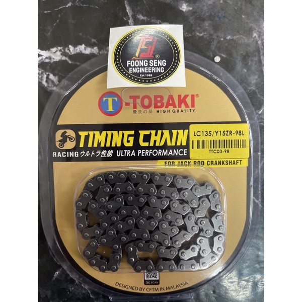 Tobaki TIMING CHAIN RACING LC 4S 5S LC135 / Y15 97L 98L 99L 100L 101L ...