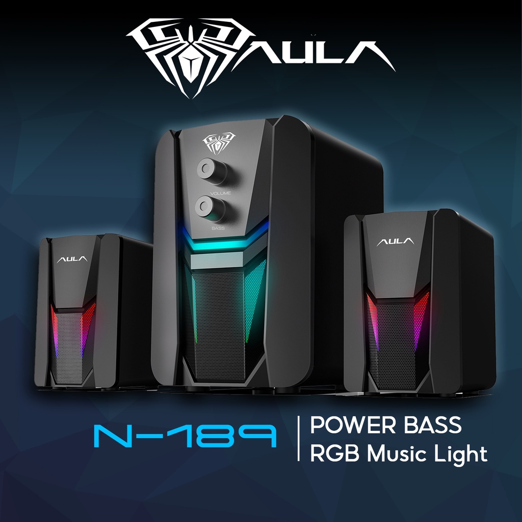 Aula N-189 Gaming 2.1 RGB Desktop Speaker | Shopee Thailand
