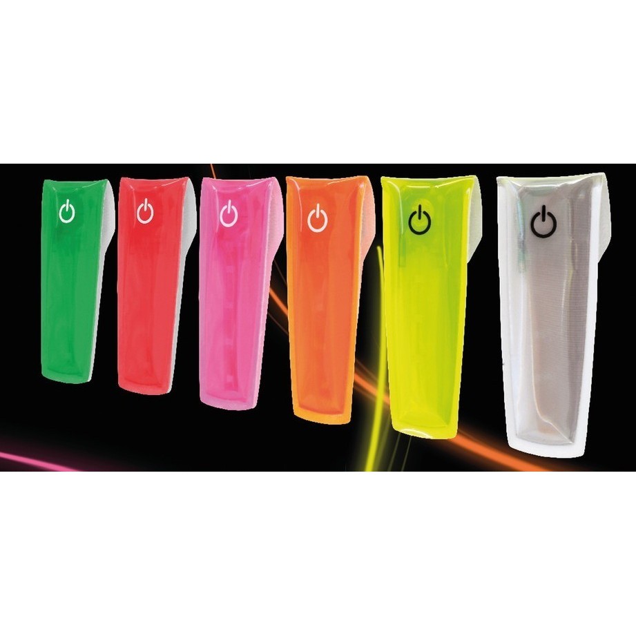 Wowow Multilight Reflector with LED Strip Light Cycling Jogging Hi Vis ...