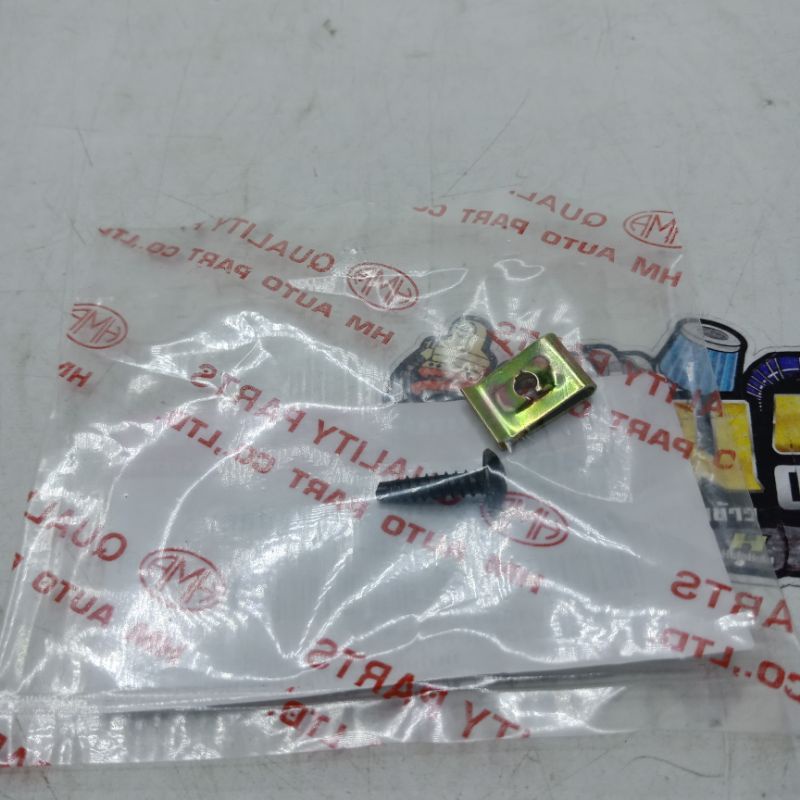 คลิปล็อคบังลม+สกรูเกลียวปล่อย รุ่น: CLICK, I, 125-I(12)(รหัส: 6460-071 ...