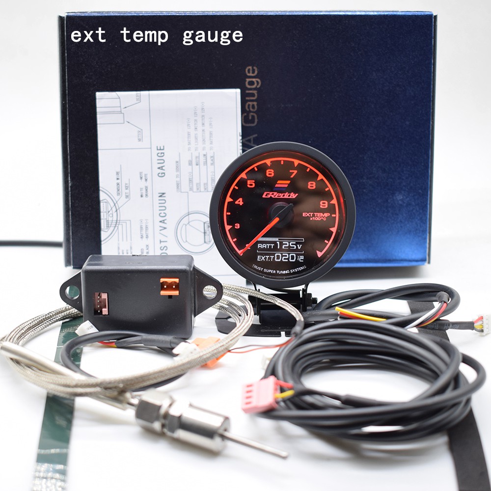 Greddy Racing Gauge 7 Color 1 Multi D/A LCD Digital Display Meter Oil ...