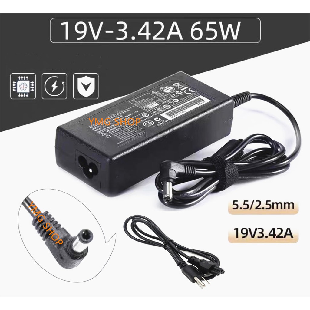 OEM Adapter ASUS 19V3.42a หัวใหญ่ 5.5x2.5MM | Shopee Thailand