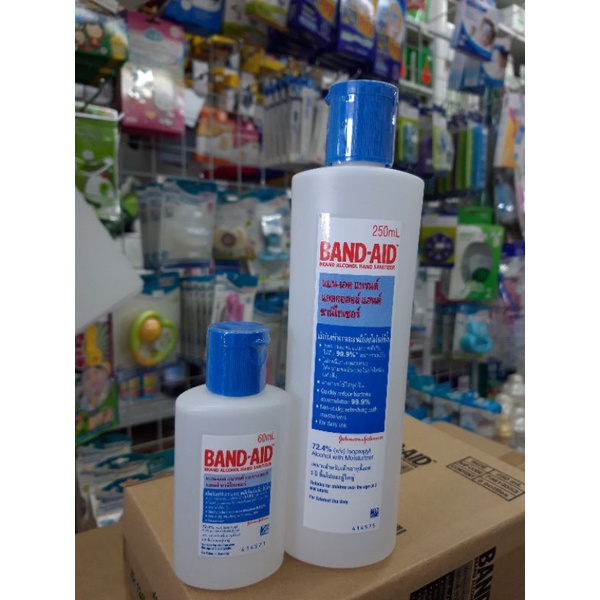 แอลกอฮอล์ล้างมือ Band-Aid 72.4% Isopropyl alcohol | Shopee Thailand