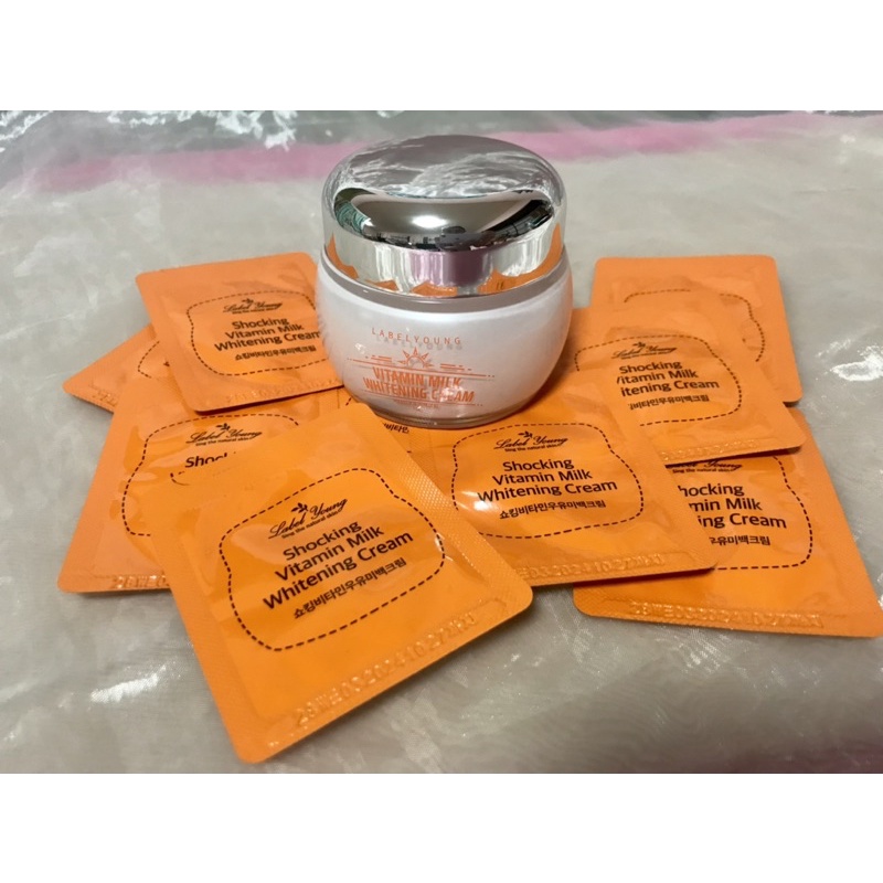 Label Young ครีมหน้าสด ลาเบล ยัง ซอง พกพา ทดลองใช้ ขนาด 2กรัม | Shopee ...