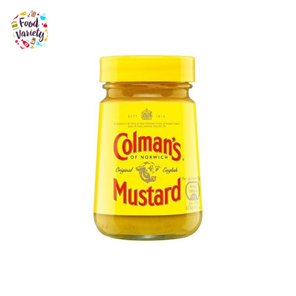 Colman’s Original English Mustard 170g โคลเเมนส์ ออริจินัล อิงลิช ...