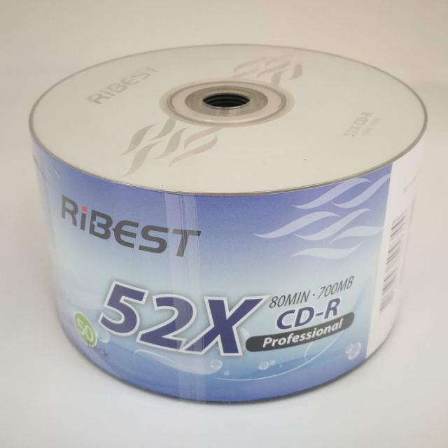 แผ่น CD-R RiBest 700MB | Shopee Thailand