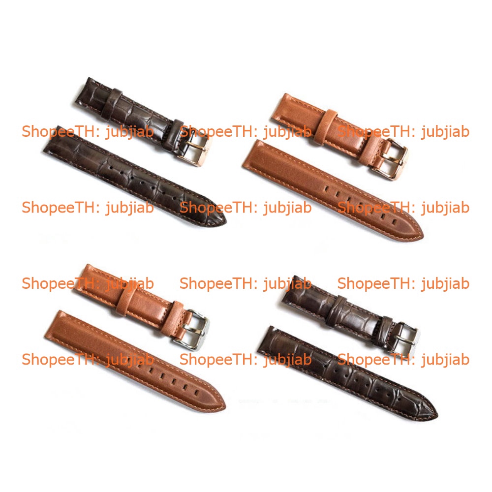 DW Dapper 34mm 38mm Leather Watch Strap 17mm 19mm Leather Watch Band ...