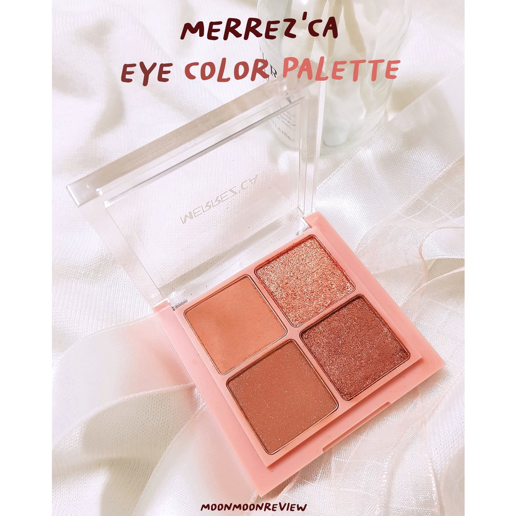 Merrezca Eye Color Palette เมอร์เรซกา อาย คัลเลอร์ พาเลต | Shopee Thailand