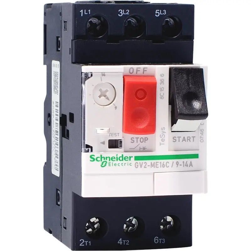 Nice ของแท้ 100% เบรกเกอร์วงจรมอเตอร์ Schneider GV2 GV2ME05 GV2ME06 ...