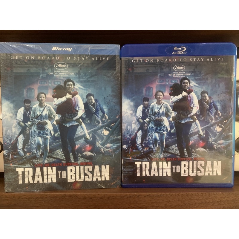 แผ่นหนังลิขสิทธิ์แท้ Blu-ray แท้ เรื่อง Train To Busan ปกสวม กรีดซีล ...