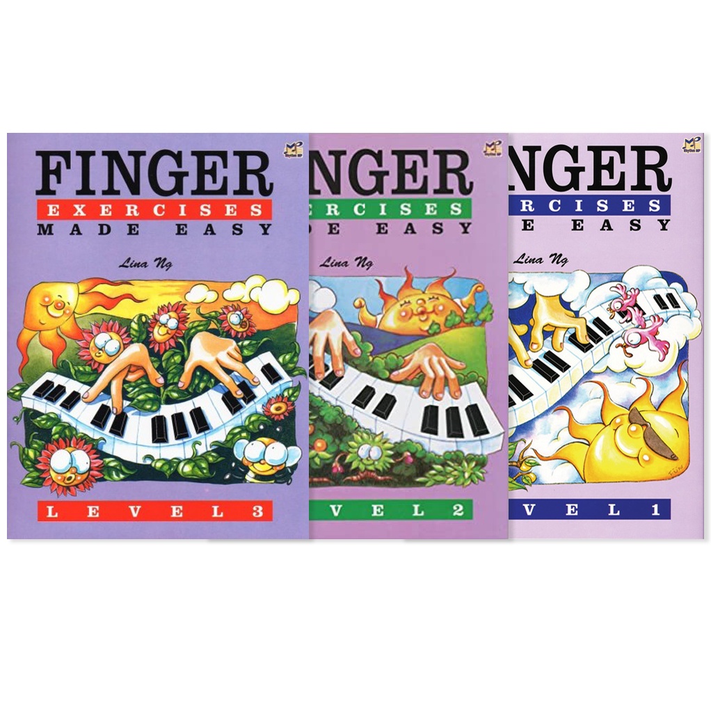 Finger Exercises Made Easy Level 1 - 3 | Shopee Thailand