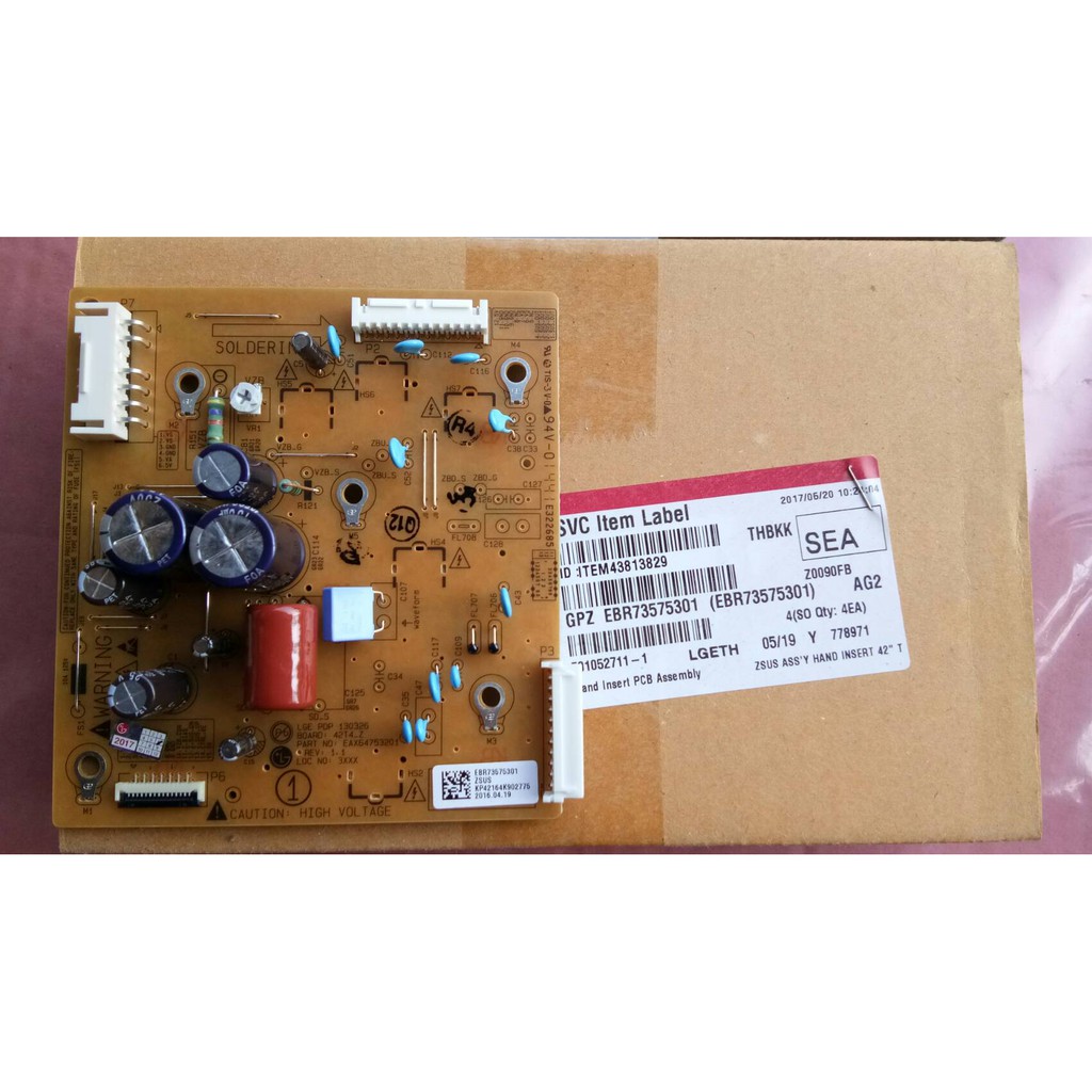 ใหม่แท้เบิกศูนย์ บอร์ด z 42pn4500 42pa4500 พาร์ท ebr73575301 | Shopee ...