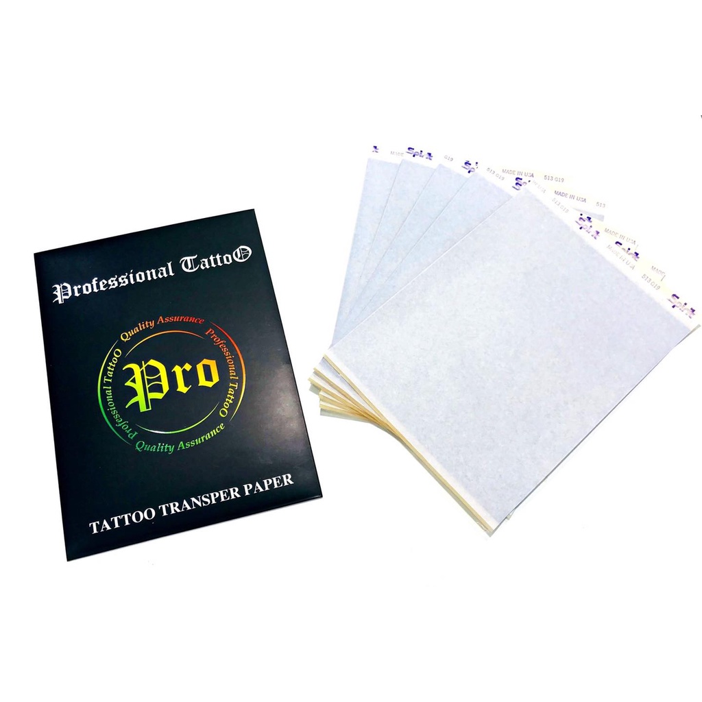 Spirit Tattoo Transfer Paper กระดาษลอกลาย ชุด 5 แผ่น กระดาษลอกลาย Paper ...