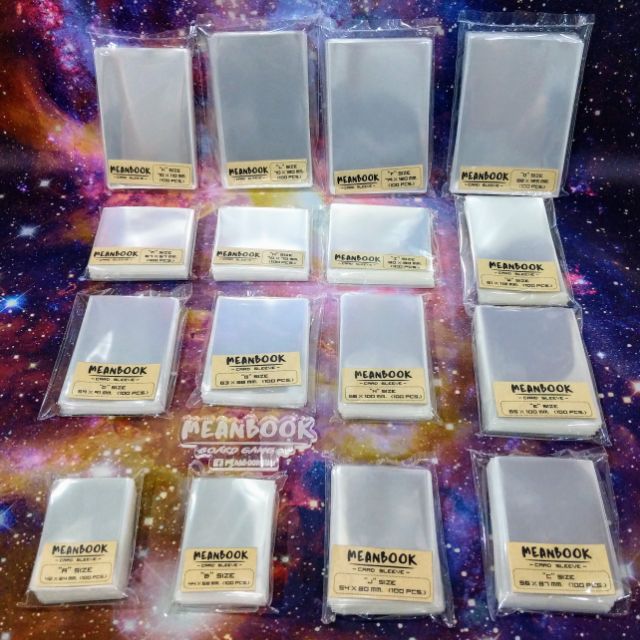 ซองใส่การ์ด Size F Card Sleeve (ขนาดการ์ด 80x120 mm.) | Shopee Thailand