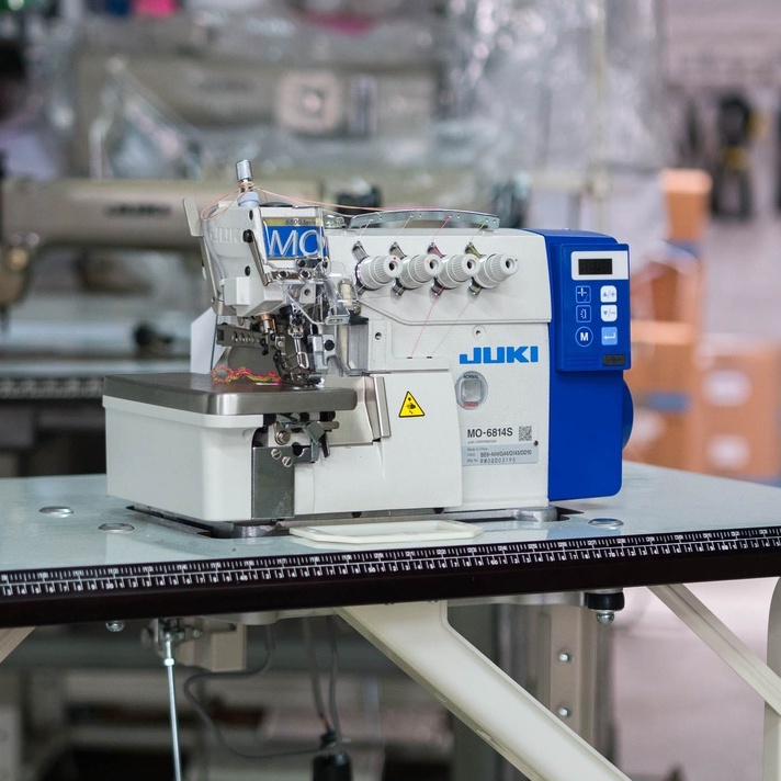 จักรโพ้ง 4 เส้น JUKI MO-6814S/DD มอเตอร์ไดเร็คไดร์ฟ มาตรฐานญี่ปุ่น เสียงเงียบ เย็บนิ่ม | Shopee ...