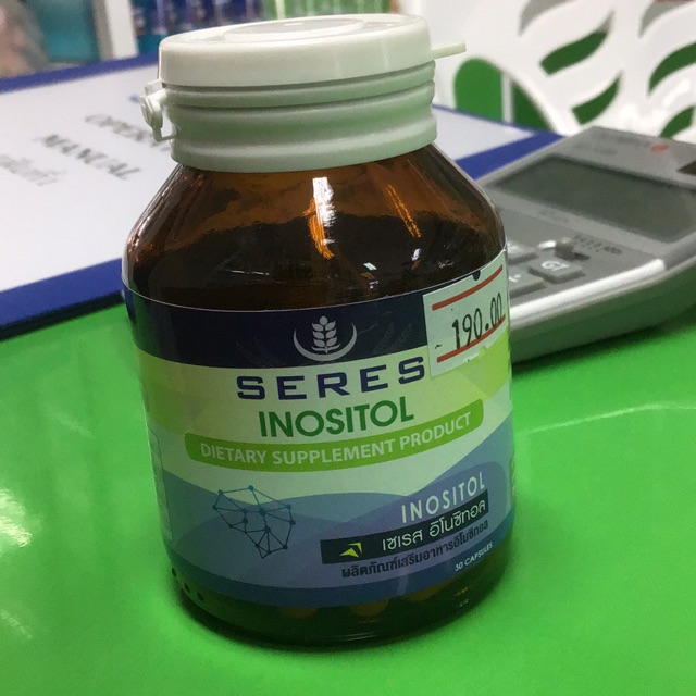 SERES INOSITOL 30 เม็ดเซเรส อินโนซิทอล ลดความเครียด ช่วยนอนหลับ | Shopee Thailand
