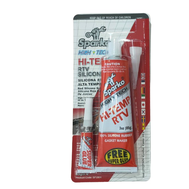 กาวทาประเก็น Silicone Sparko 85 g.กาวซิลิโคน | Shopee Thailand