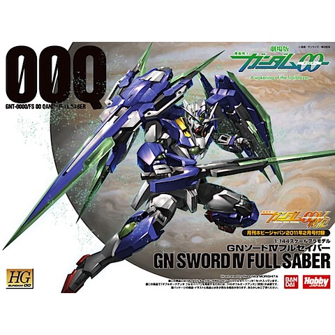 Bandai HG OO GNT-0000 OO Qan[T] + GN SWORD IV FULL SABER | Shopee Thailand