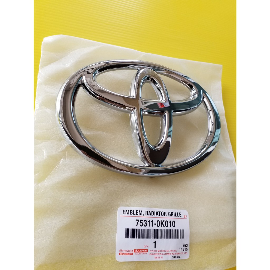 โลโก้หน้ากระจัง วีโก้#75311-0K010 | Shopee Thailand