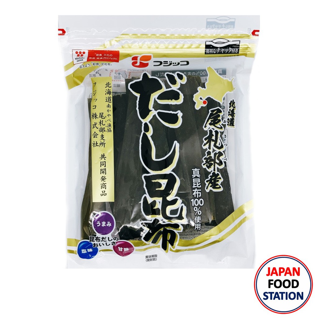 FUJICCO DASHI KONBU HOKKAIDO 59G (16971) สาหร่ายคอมบุแห้ง JAPANESE ...