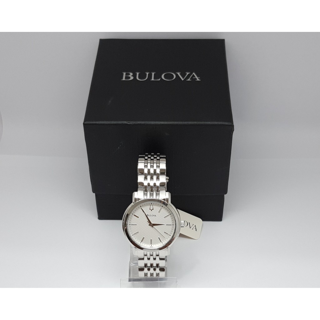 นาฬิกา BULOVA MEN'S 96A150 QUARTZ พร้อมกล่อง (ใหม่มีตำหนิ) | Shopee ...