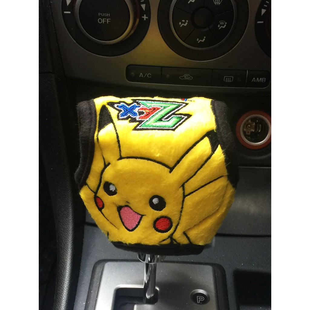 ลิขสิทธิ์แท้ โปเกมอน ปิกาจู ที่หุ้มเกียร์อัตโนมัติ หุ้มเกียร์ออโต้ ...