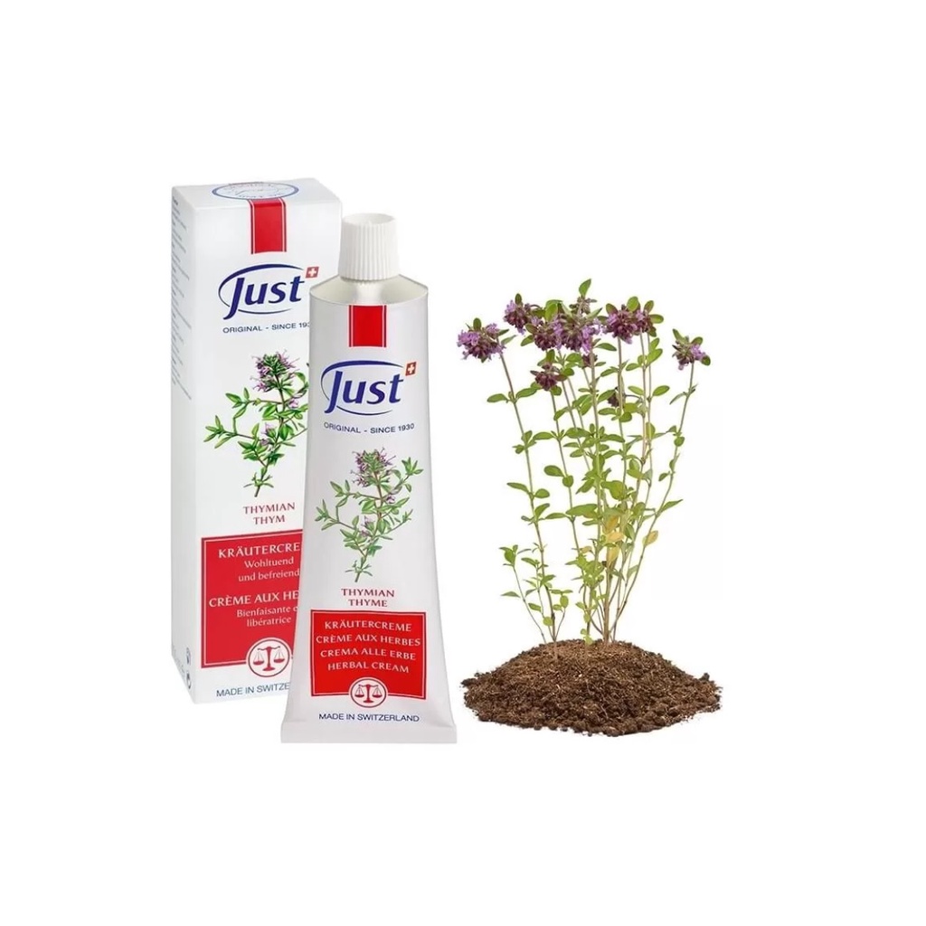 Original [Swiss JUST] Thyme Cream 30 ml (Made in Switzerland) | Shopee ...