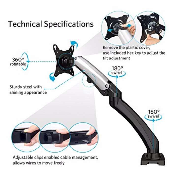 North Bayou NB F100 By Mastersat ขาตั้งจอคอมพิวเตอร์ และ ทีวี แบบ ...