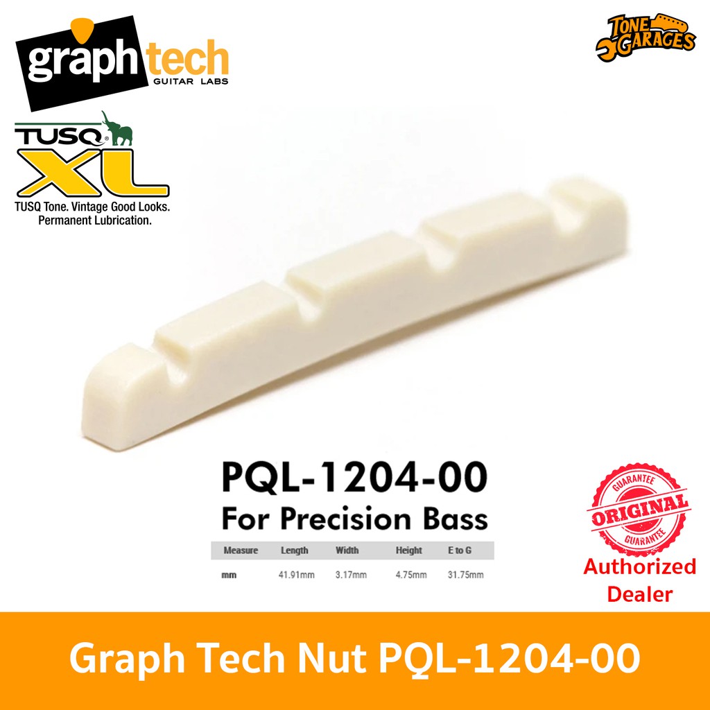 Graph Tech TUSQ XL Precision Bass 4 String P-Bass Nut PQL-1204-00 นัท ...