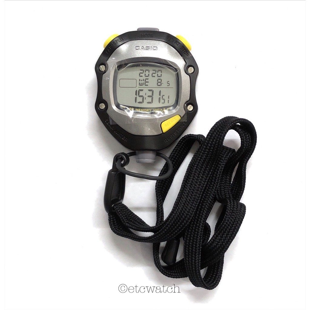 พร้อมส่ง> นาฬิกาจับเวลา Casio HS-70W รับประกัน 1 ปี | Shopee Thailand