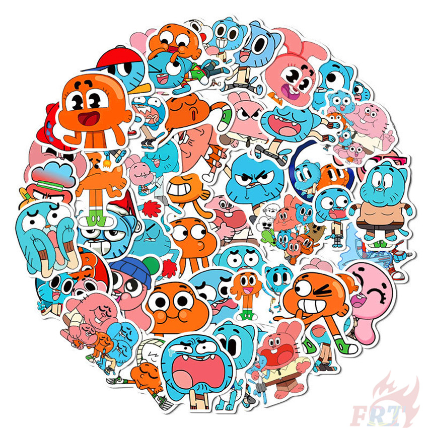 Gumball And Darwin Stickers - Australia The Amazing World Of Gumball