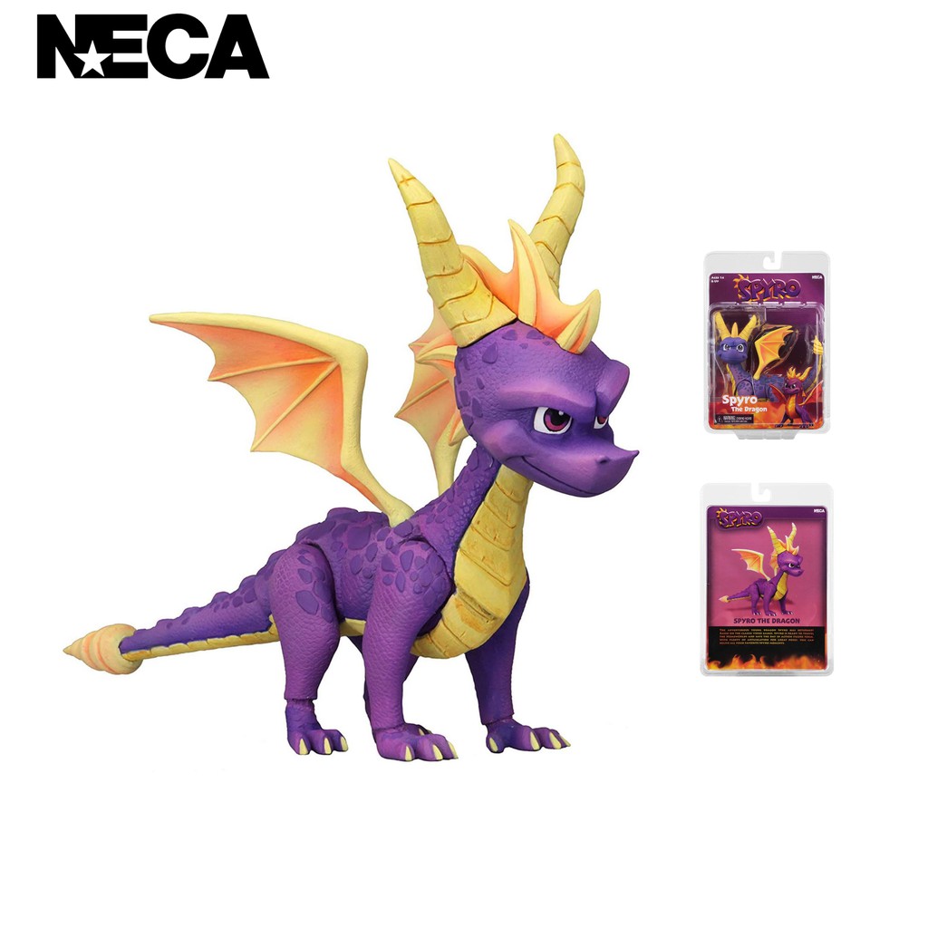 (SOLD OUT) (NECA) Spyro - 7" Scale Action Figure - Spyro the Dragon ...