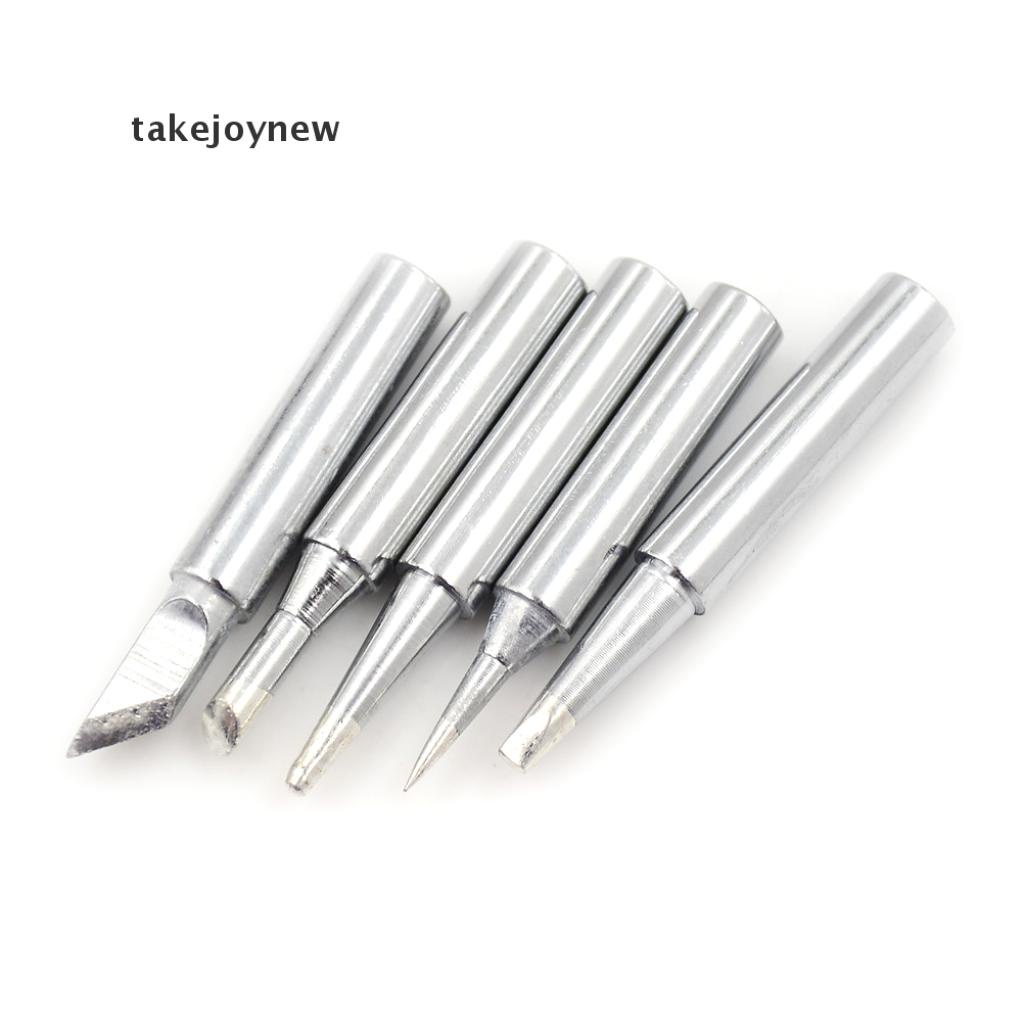 [takejoynew] หัวแร้งบัดกรีไฟฟ้า ทองเหลือง 936 5 ชิ้น | Shopee Thailand