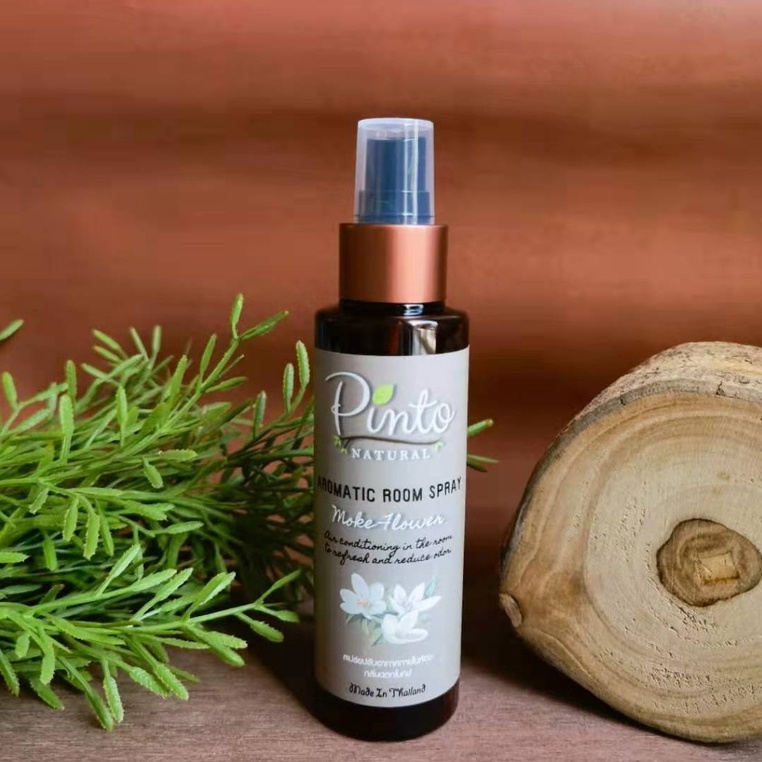 Pinto Natural Room Spray สเปรย์ปรับอากาศ กลิ่นดอกโมก Moke 100ml ...
