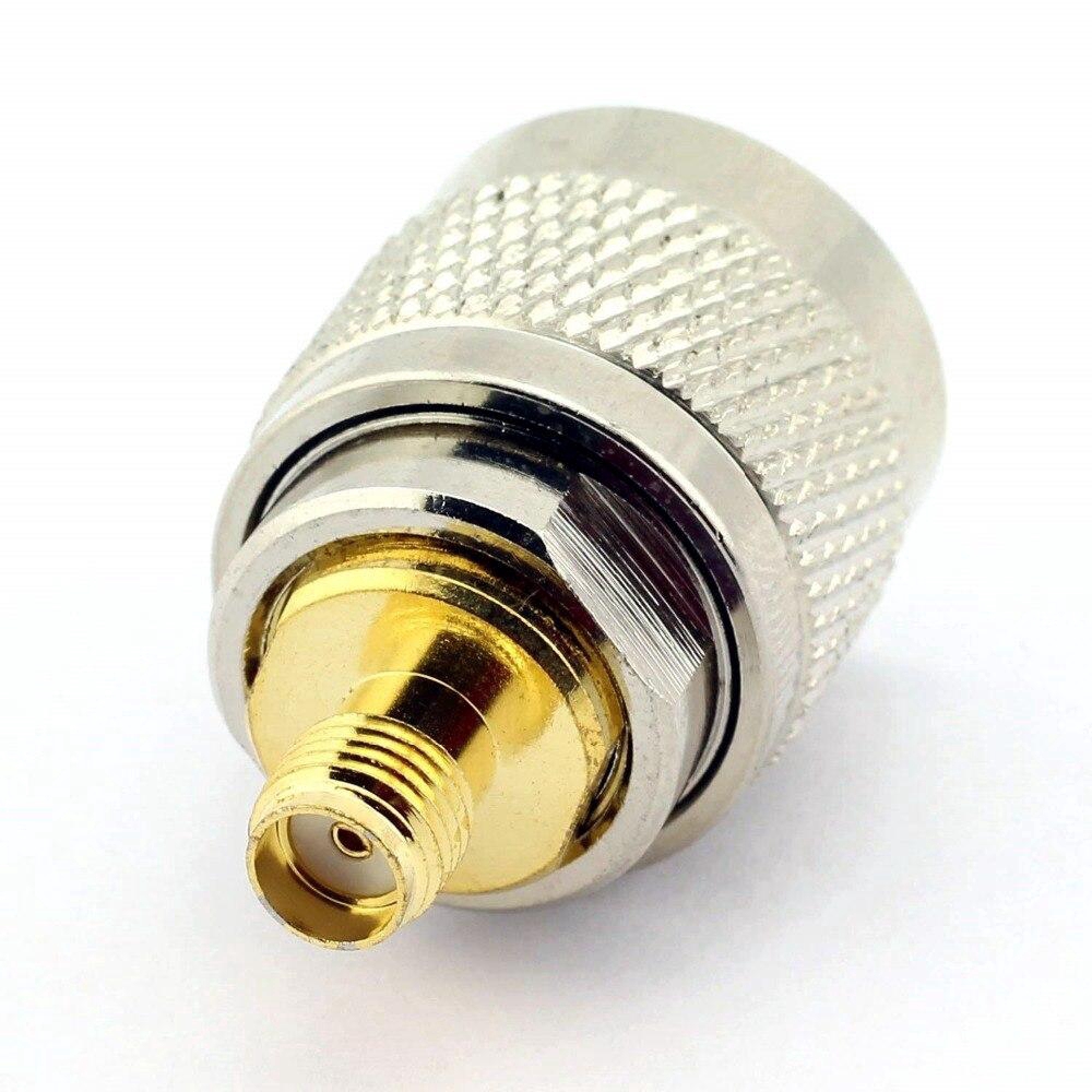 2pcs UHF ชาย PL259 PL-259 ปลั๊ก SMA หญิงแจ็ค RF อะแดปเตอร์เชื่อมต่อ ...