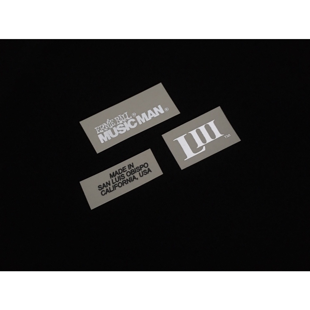 โลโก้หัวกีตาร์ Music Man Luke III [Silver Metallic] | Shopee Thailand