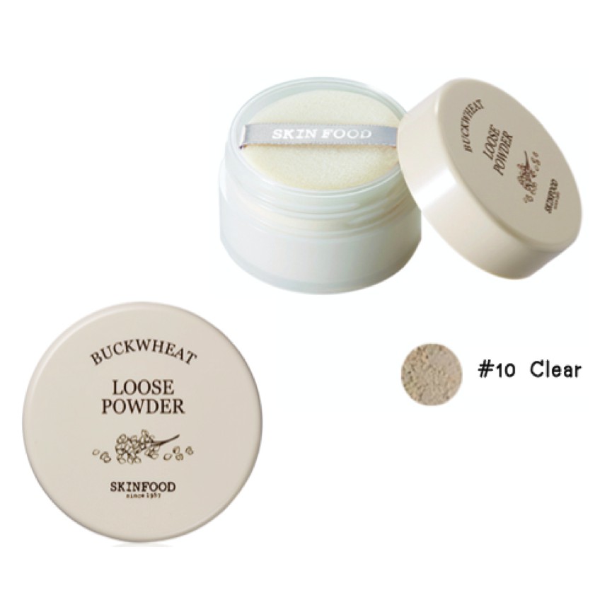 Skinfood Buckwheat Loose Powder NEW Package #10 Transparent สีขาว 2 ...