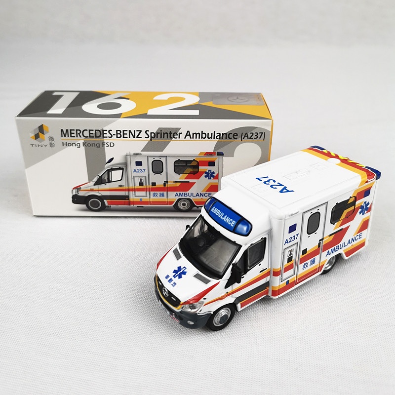 TINY 44/97/104/131/132/136 HONG KONG POLICE AMBULANCE BENZ SPRINTER ...