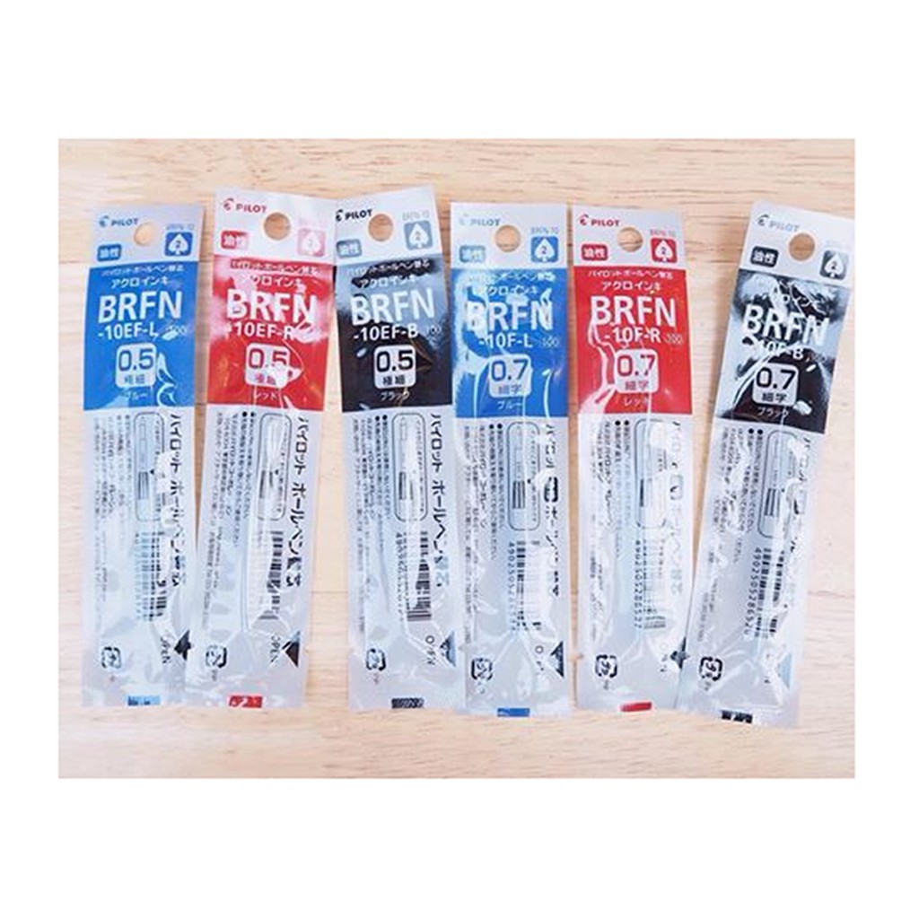 ไส้ปากกา Pilot BRFN-10EF_BRFN-10F 0.5 , 0.7 mm refill dr.grip | Shopee ...