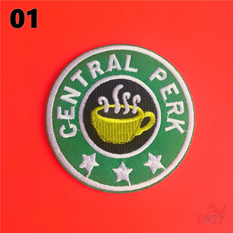 ☸ Starbucks Coffee Style Self-adhesive Sticker Patch ☸ 1Pc Fashin Brand Minions Star Wars Iron ...