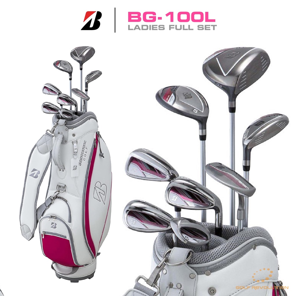 ฺBridgestone Full Set รุ่น BG-100L (ชุดไม้กอล์ฟเซ็ท สำหรับผู้หญิง) | Shopee Thailand