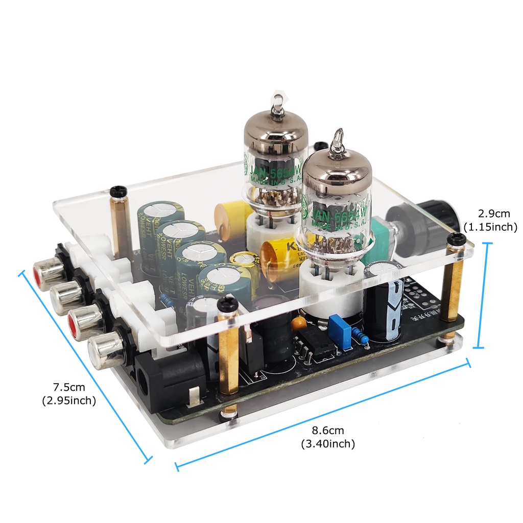 อัพเดท GE5654W 6A2 6K4 หลอดพรีแอมป์ขยายเสียง HiFi หลอดพรีแอมป์บัฟเฟอร์ ...