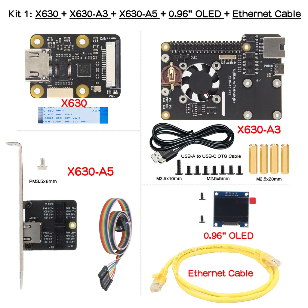 PiKVM-A3 Raspberry Pi based KVM over IP HDMI-compatible to CSI for ...
