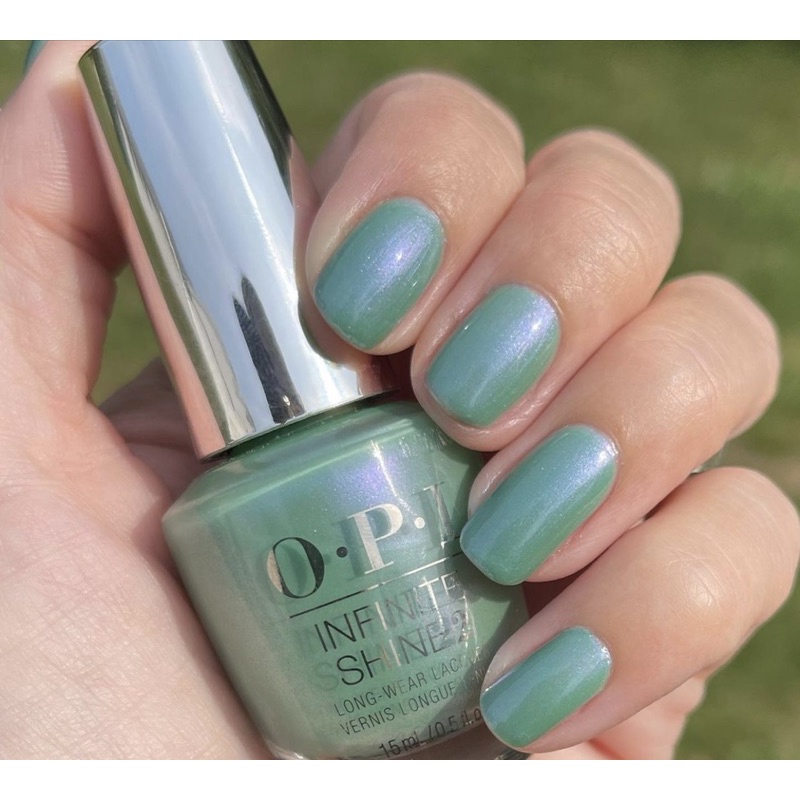 พร้อมส่ง OPI Infinite shine Your Lime to Shine เขียวดูโอโครม รหัส ISL ...