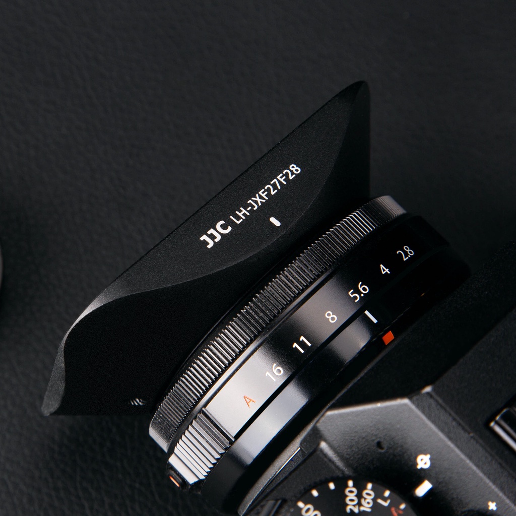 JJC LH-JXF27F28 อลูมิเนียมสแควร์เลนส์เปลี่ยน LH-XF27 สำหรับ Fuji ...