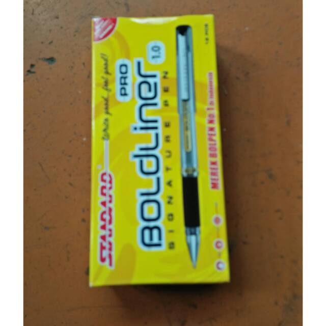 ปากกามาตรฐาน boldliner pro 1.0 มม. บรรจุ 12 ชิ้น | Shopee Thailand