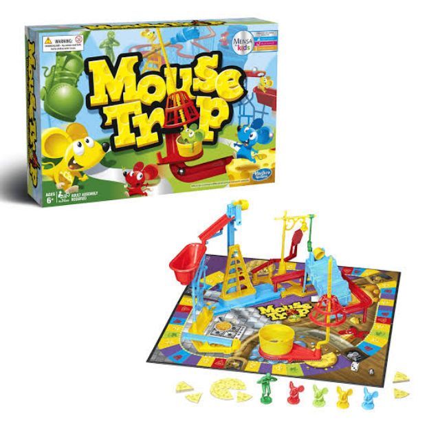 Hasbro Classic Mousetrap Board Game Mouse Trap บอร์ดเกม เกมดักหนู ...