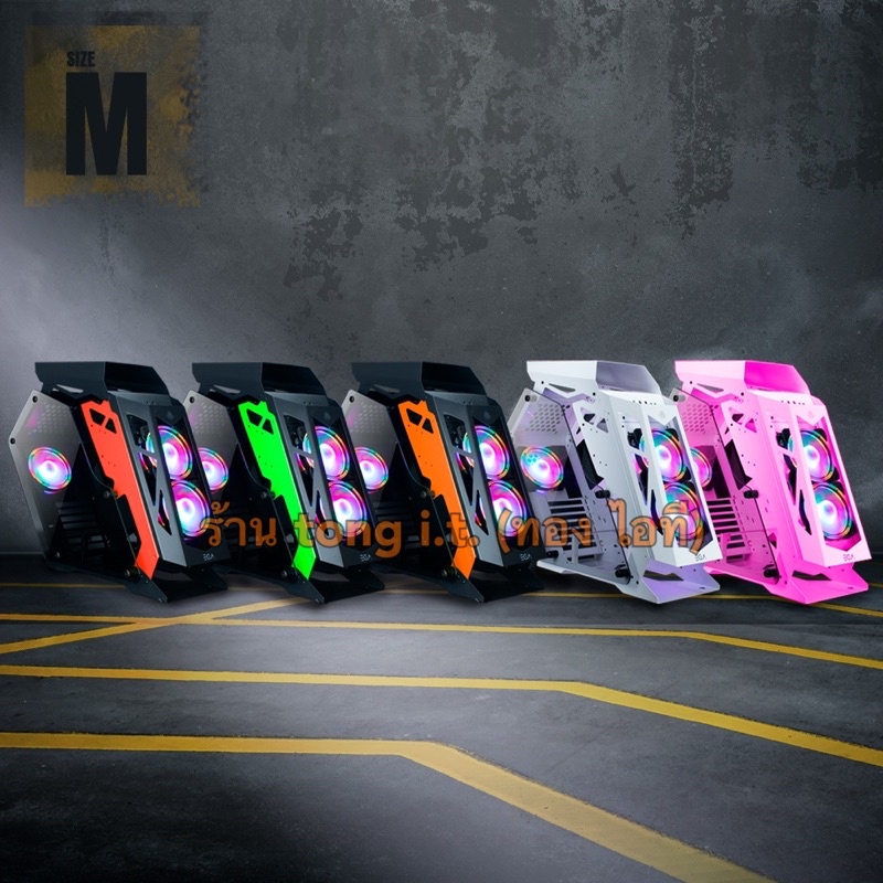 เคสไฟ RGB EGA Gaming TYPE-C4M TYPE-C4M | Shopee Thailand
