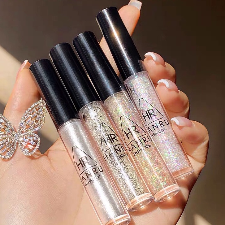 Hanru H208 อายแชโดว์กลิสเตอร์เนื้อลิควิด ประกายชิมเมอร์ ระยิบระยับ ติด ...