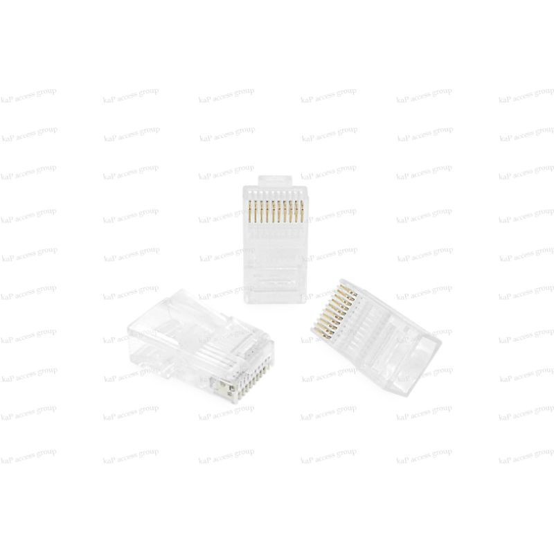 10PIN Lan หัวแลน RJ45 RJ50 ( 10C , 10พิน ) jack 10 pin lab แจ็คแบบเข้า ...